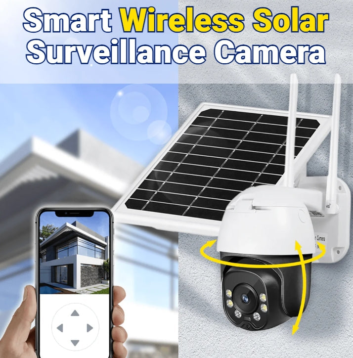 📷Smart Wireless Solar Surveillance Camera – pregenm