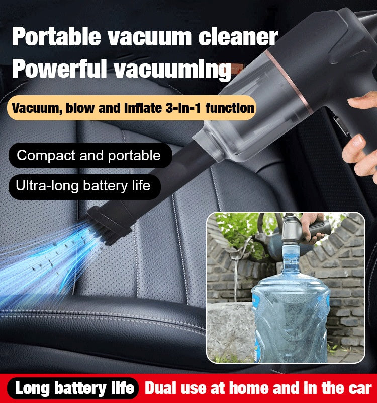 ⚡⚡Blow, Vacuum and Inflate all-in-one Cordless Vacuum Cleaner for Home ...